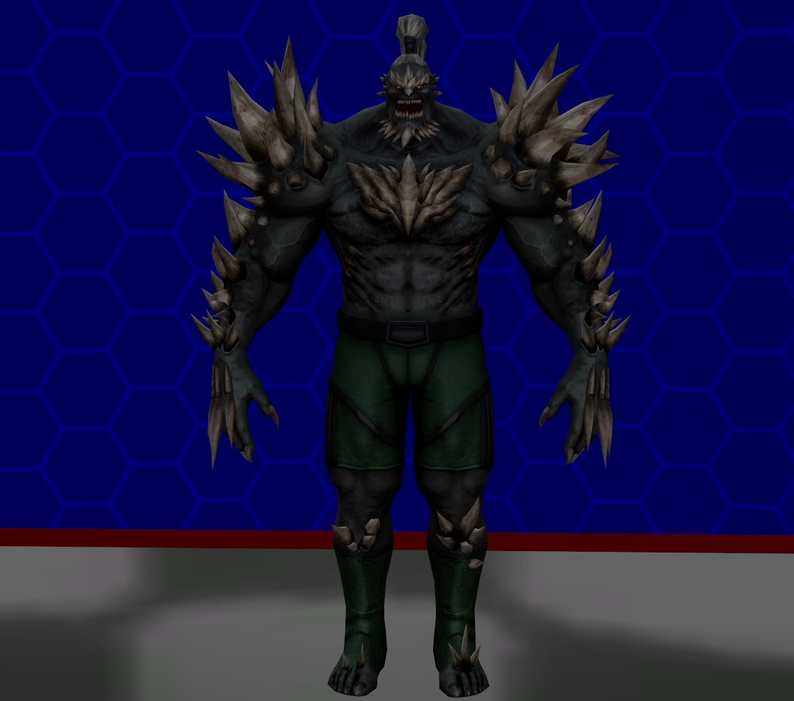 Model DL: DC Unchained Doomsday by WOLFBLADE111 on DeviantArt