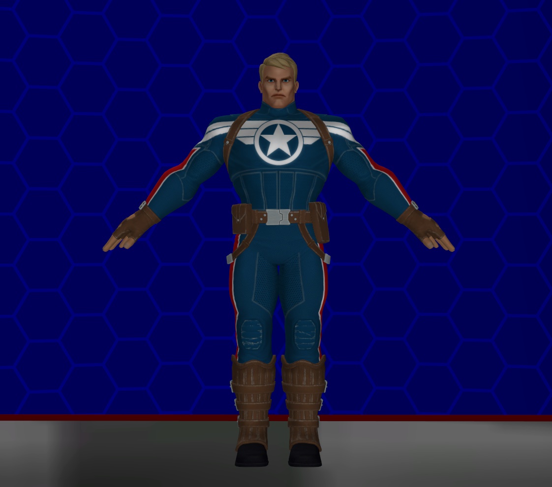 Model DL: MUA3 Commander Steve Rogers by WOLFBLADE111 on DeviantArt