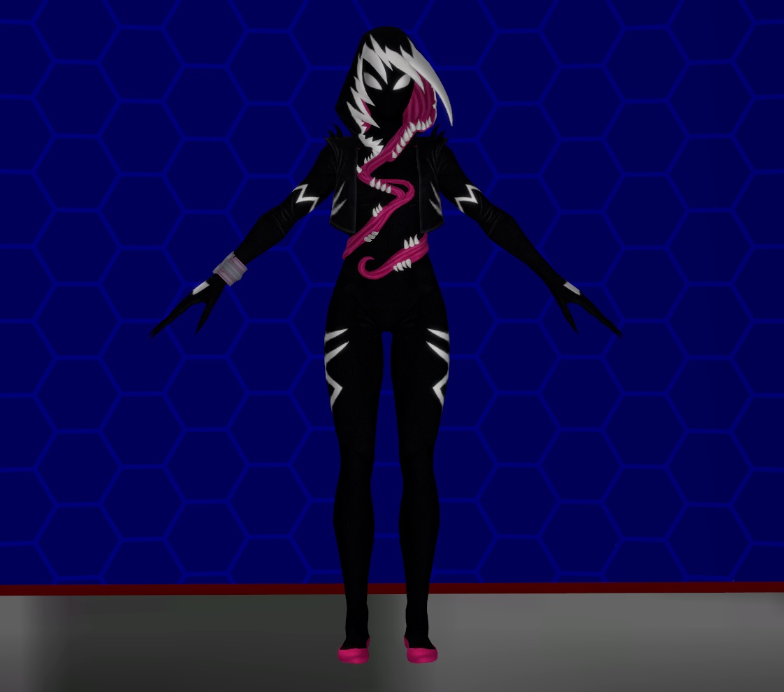 Model DL: MUA3 Gwenom by WOLFBLADE111 on DeviantArt