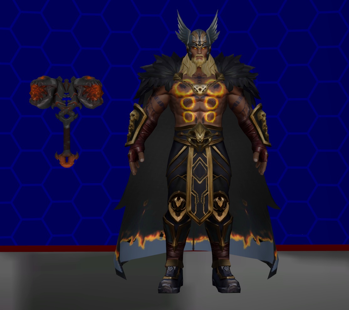 Model DL: Marvel Super War Hel-Sworn Thor by WOLFBLADE111 on DeviantArt