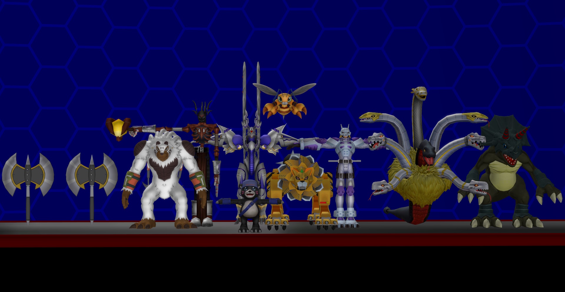 Model DL: Digimon ReArise Pack 1 by WOLFBLADE111 on DeviantArt