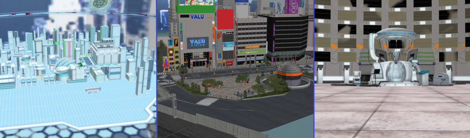 Model DL: Digimon Cybersleuth Stages by WOLFBLADE111 on DeviantArt