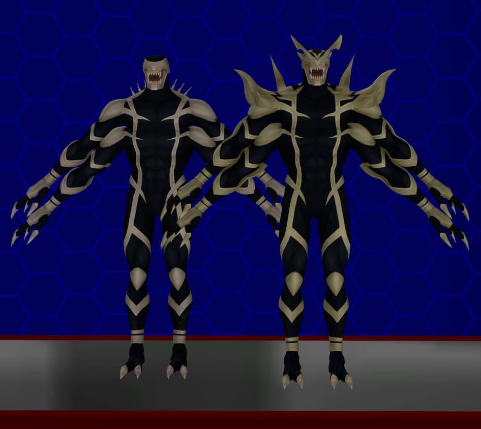 Model DL: MUA3 Chitauri Outriders Two Pack by WOLFBLADE111 on DeviantArt