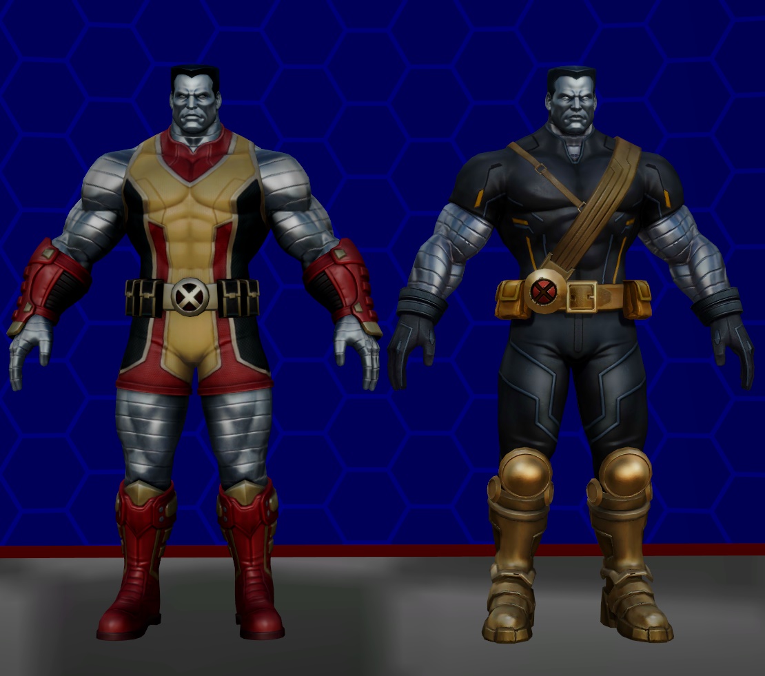 Model DL: Marvel Super War Colossus Two Pack by WOLFBLADE111 on DeviantArt