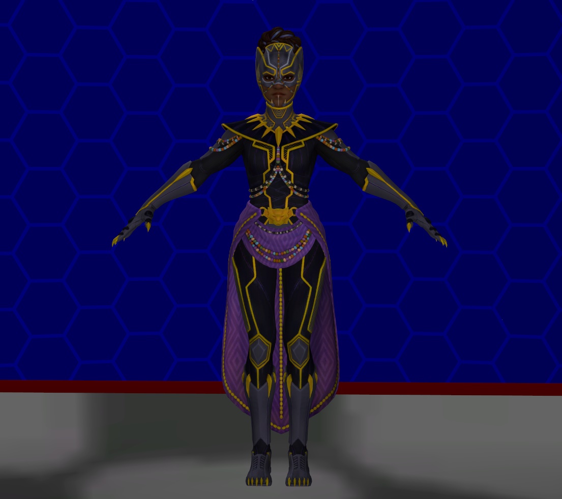 Model DL: Marvel RoC Queen Shuri by WOLFBLADE111 on DeviantArt