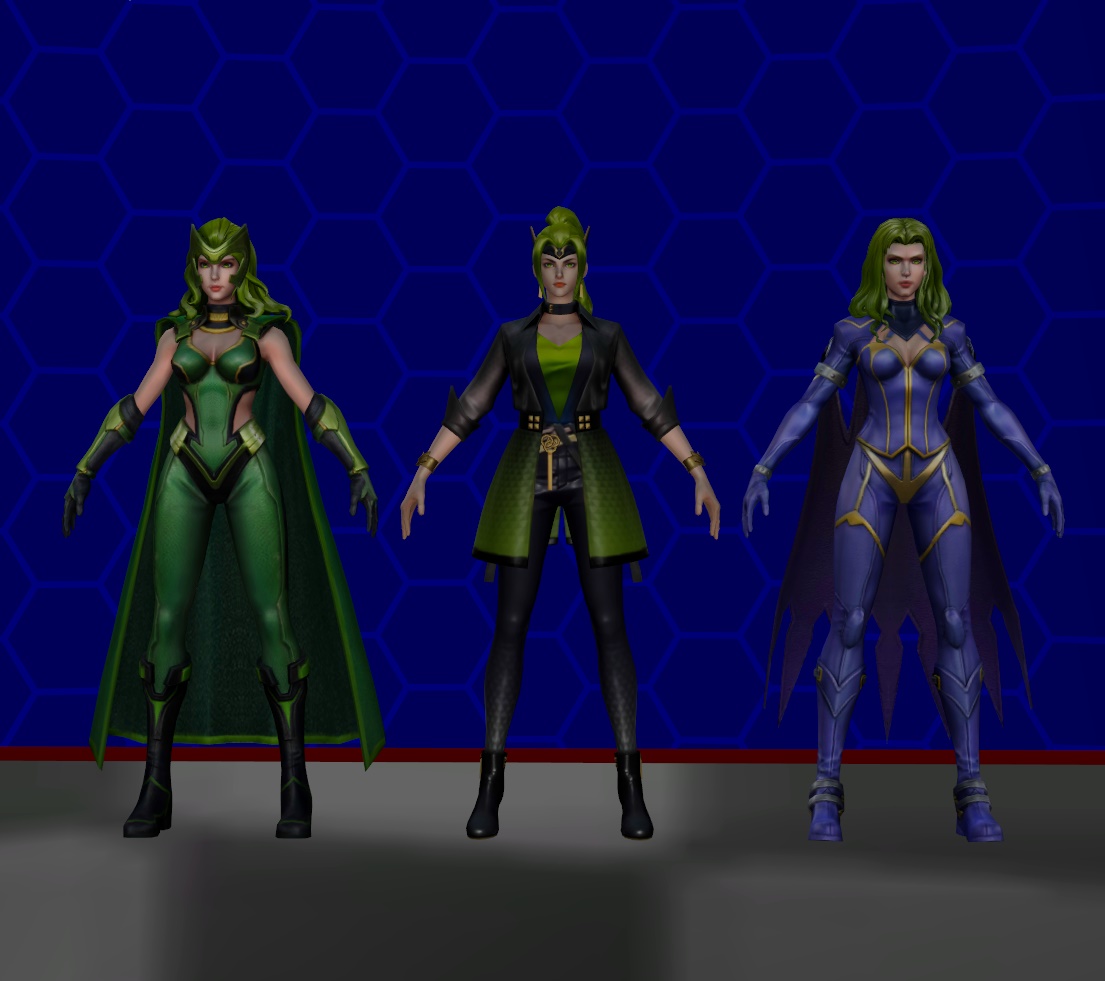 Model Dl Marvel Super War Polaris Pack By Wolfblade111 On Deviantart