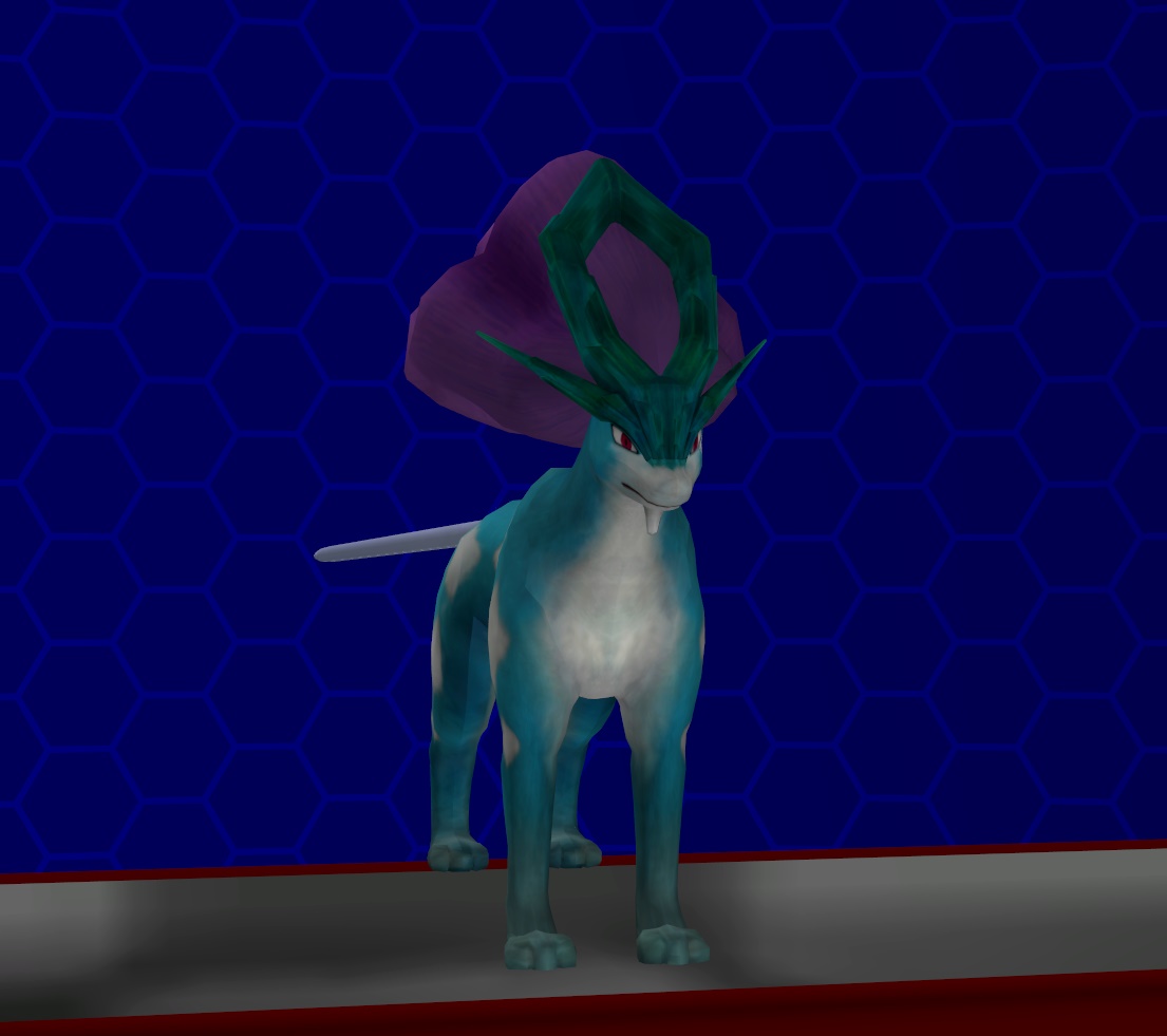 Model DL: Pokken Tournament DX Suicune by WOLFBLADE111 on DeviantArt