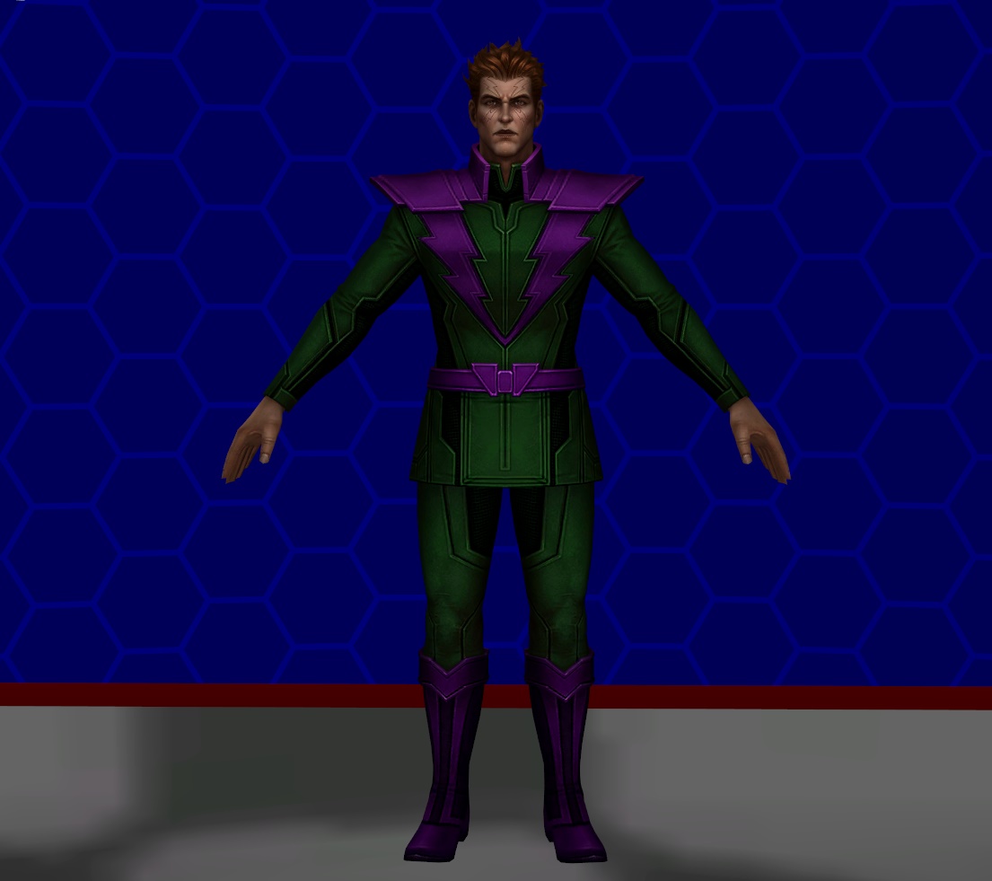 Model DL: Marvel Future Fight Molecule Man by WOLFBLADE111 on DeviantArt
