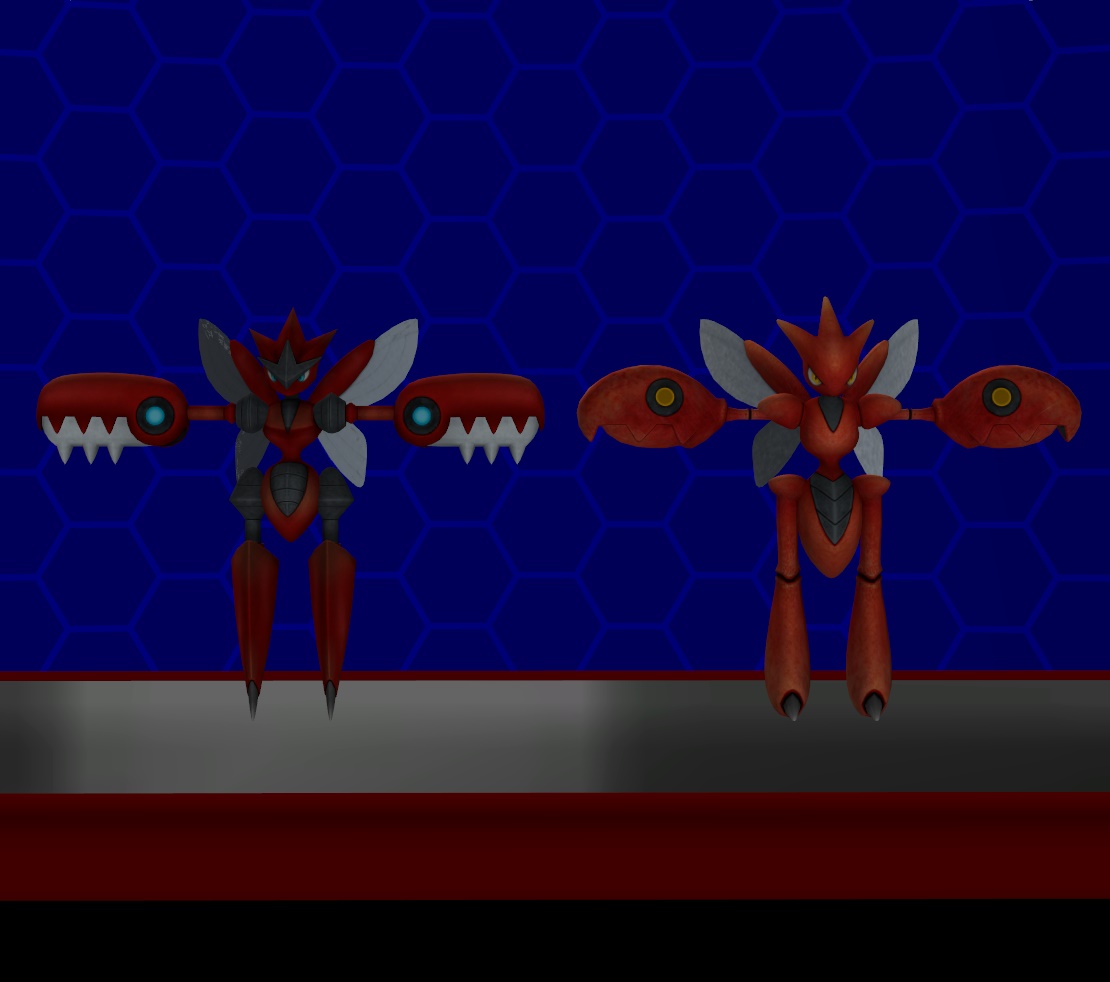 Model DL: Pokken Tournament DX Scizor Pack by WOLFBLADE111 on DeviantArt
