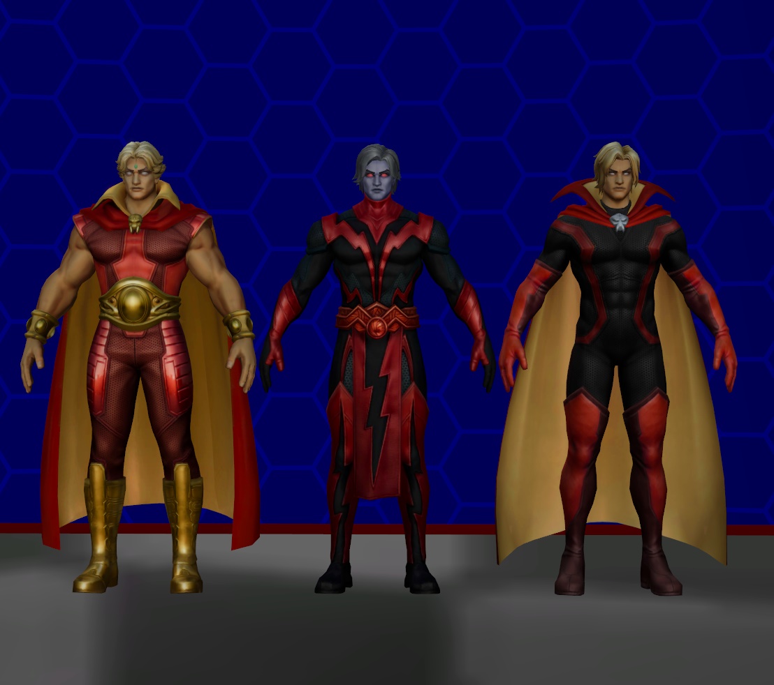 Model DL: Marvel Super War Adam Warlock Pack by WOLFBLADE111 on DeviantArt