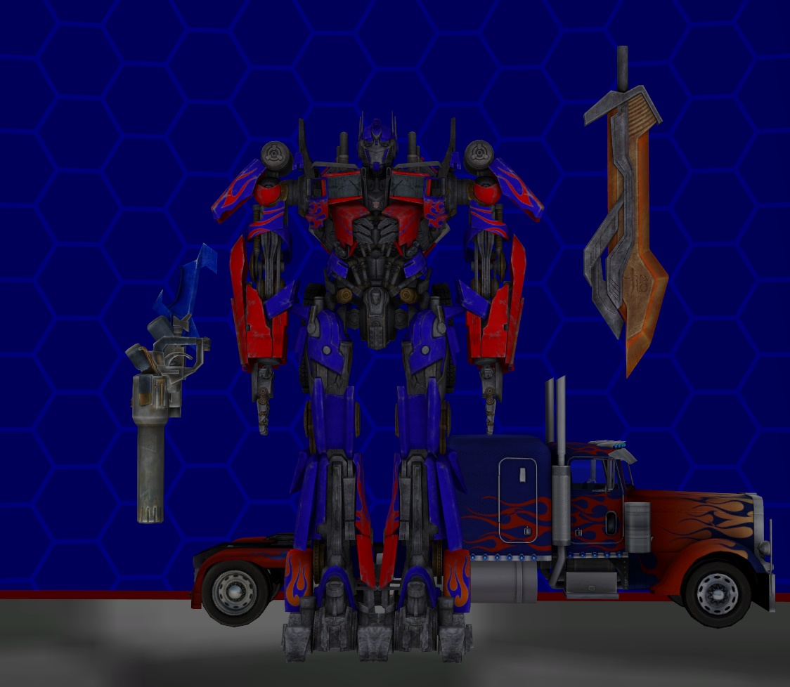 Model DL: Transformers Human Alliance Optimus by WOLFBLADE111 on DeviantArt