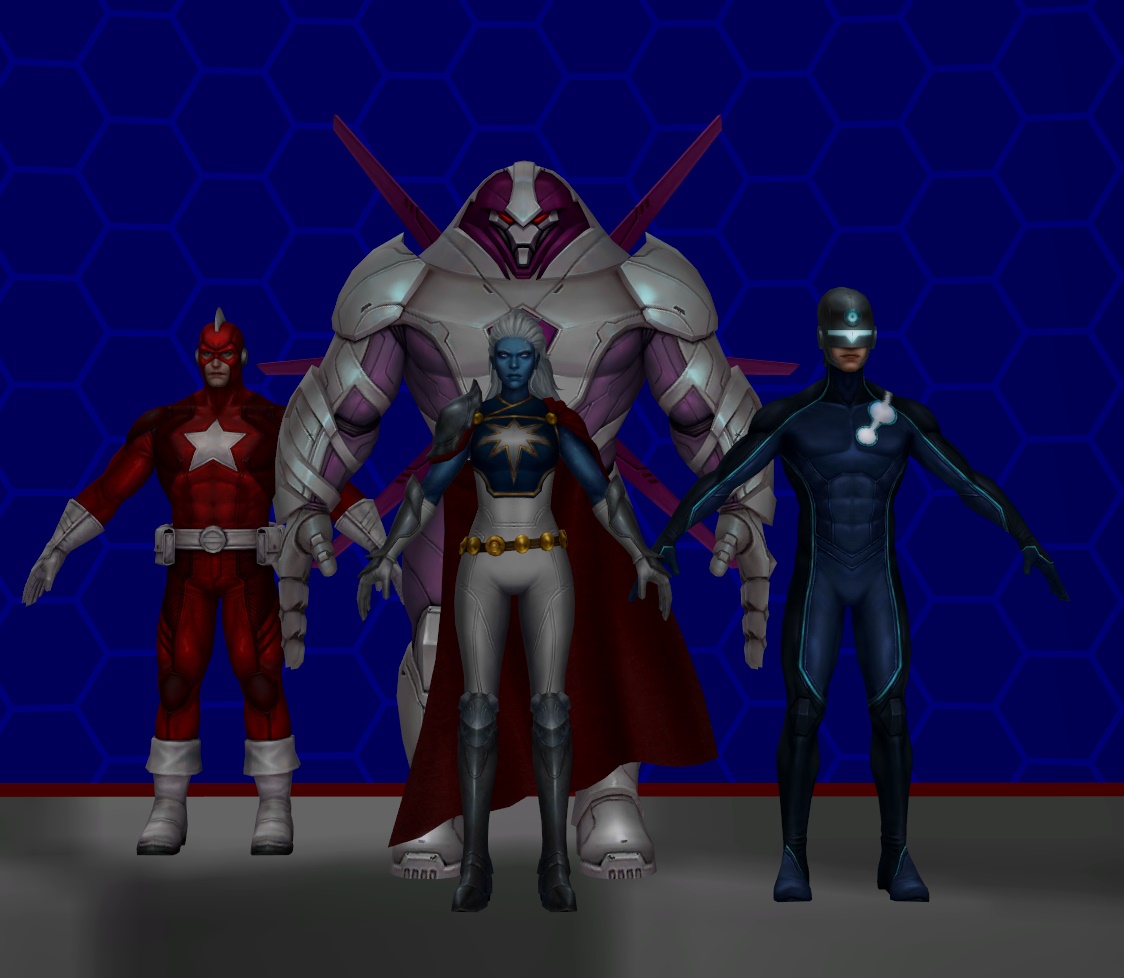Marvel Future Fight: Character Pack 5 by WOLFBLADE111 on DeviantArt
