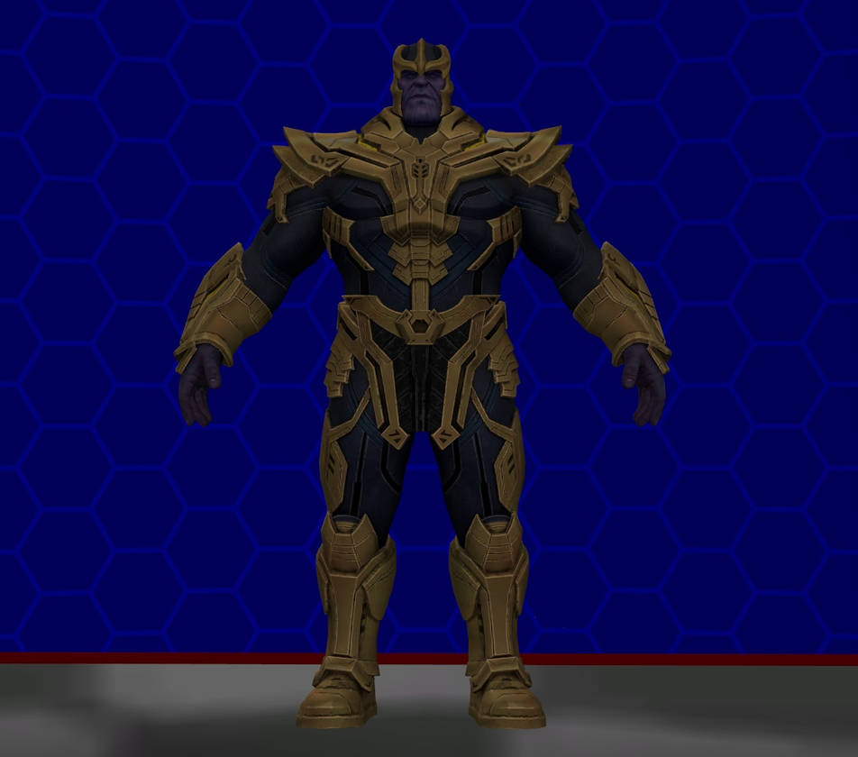 Model DL: Marvel Future Revolution MCU Thanos by WOLFBLADE111 on DeviantArt