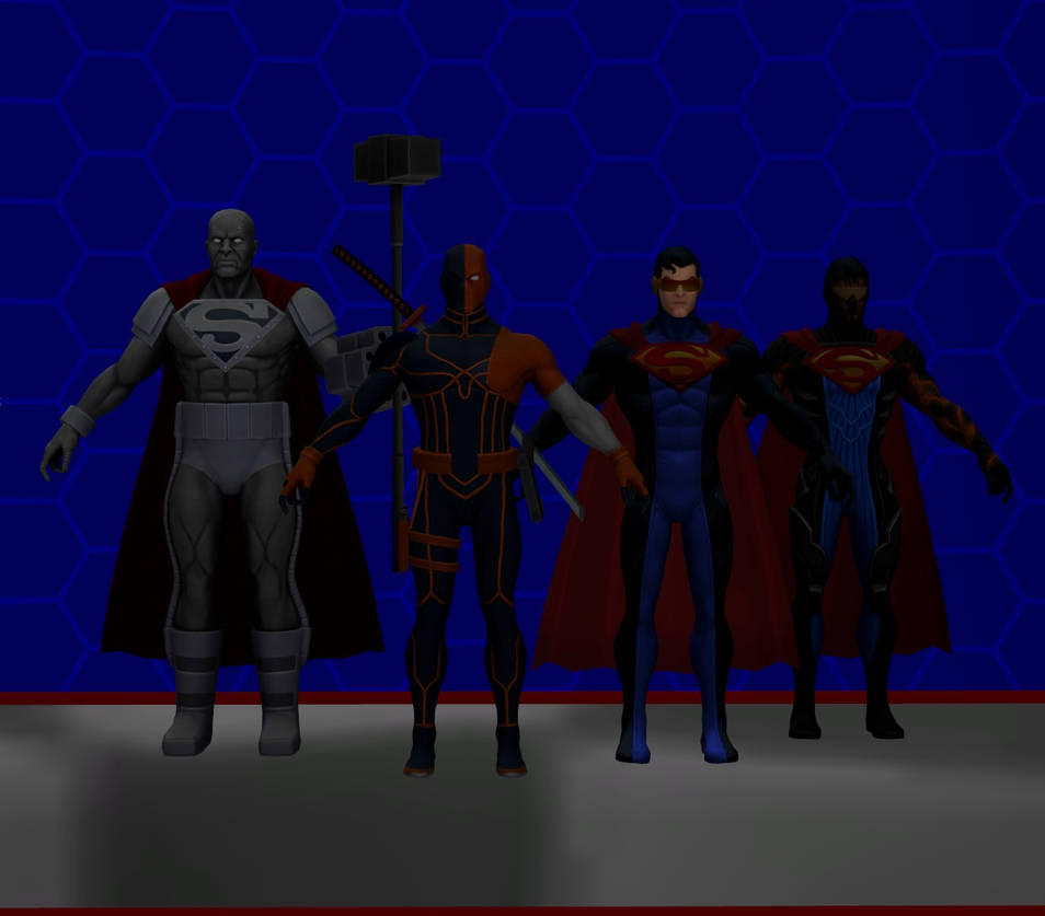 Model DL: DC Legends Character Pack 8 by WOLFBLADE111 on DeviantArt