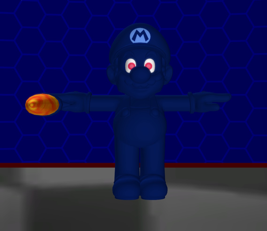 Model DL: Shadow Mario by WOLFBLADE111 on DeviantArt