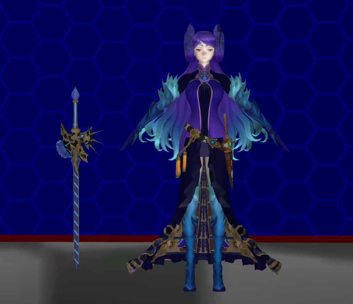 Model DL: Brighid Pack by WOLFBLADE111 on DeviantArt