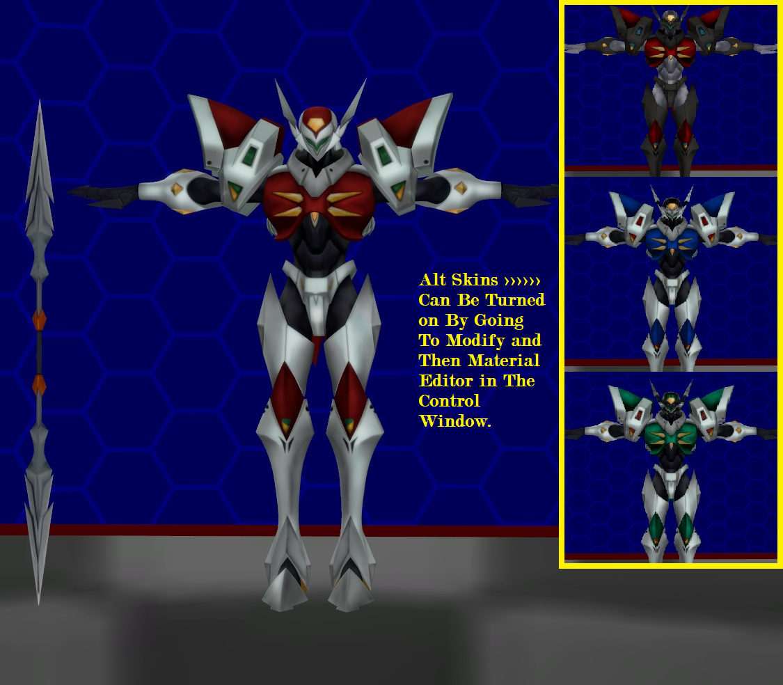 Model DL: Tekkaman Blade by WOLFBLADE111 on DeviantArt