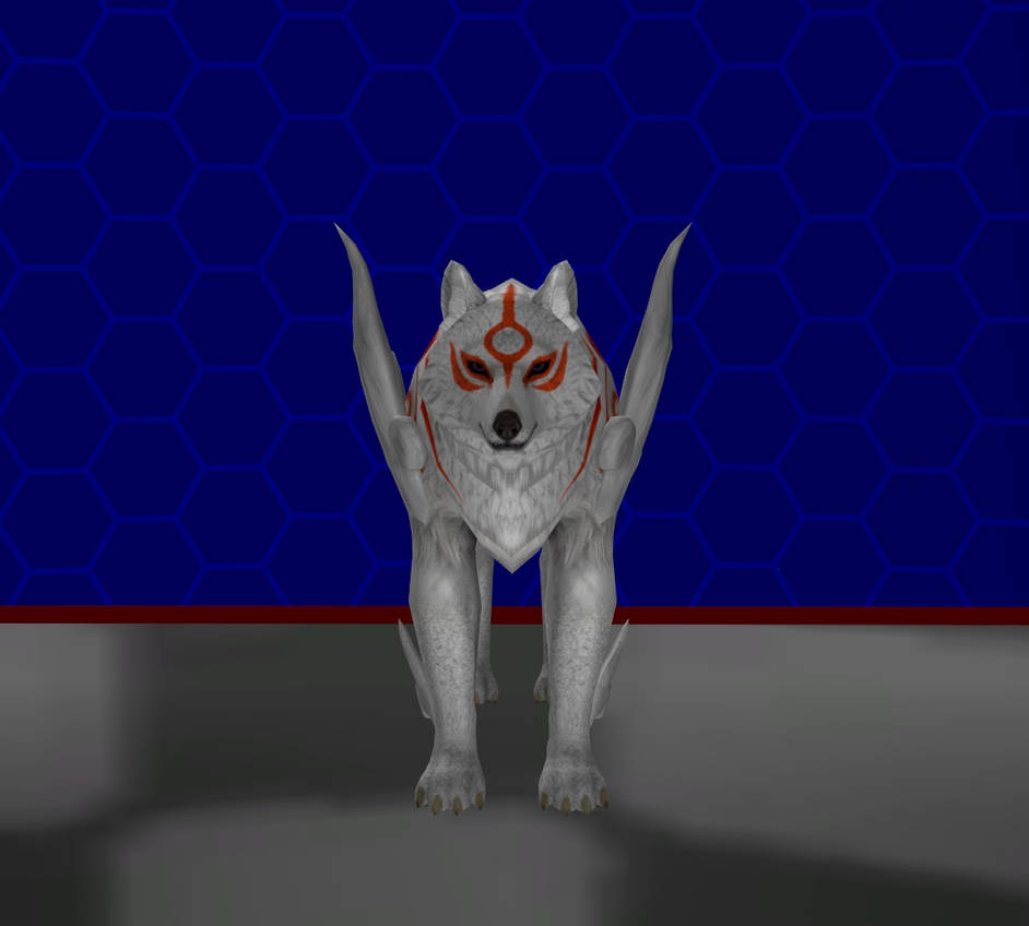 Model DL: MHR Amaterasu by WOLFBLADE111 on DeviantArt