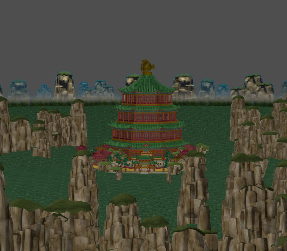 Model DL: Dragon Palace by WOLFBLADE111 on DeviantArt