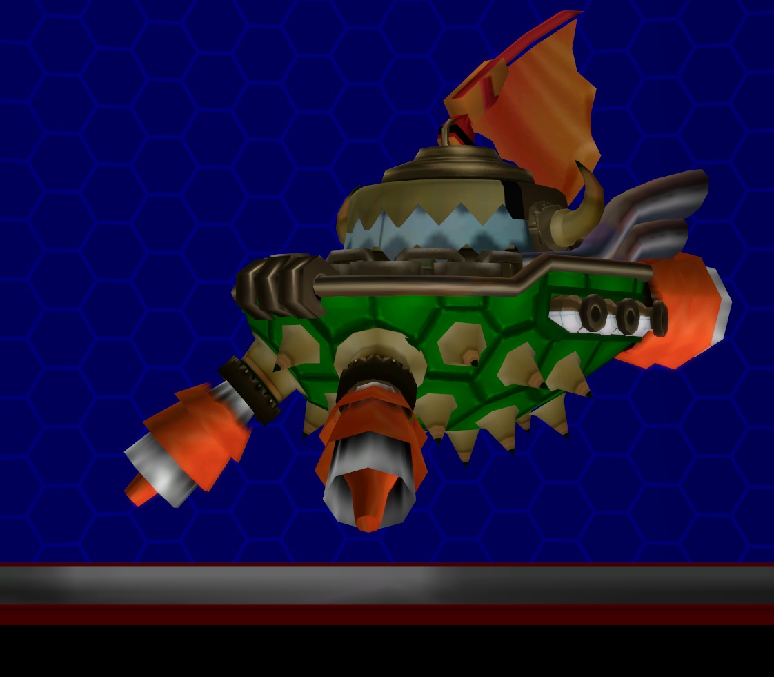 Model DL: Bowser Ship by WOLFBLADE111 on DeviantArt