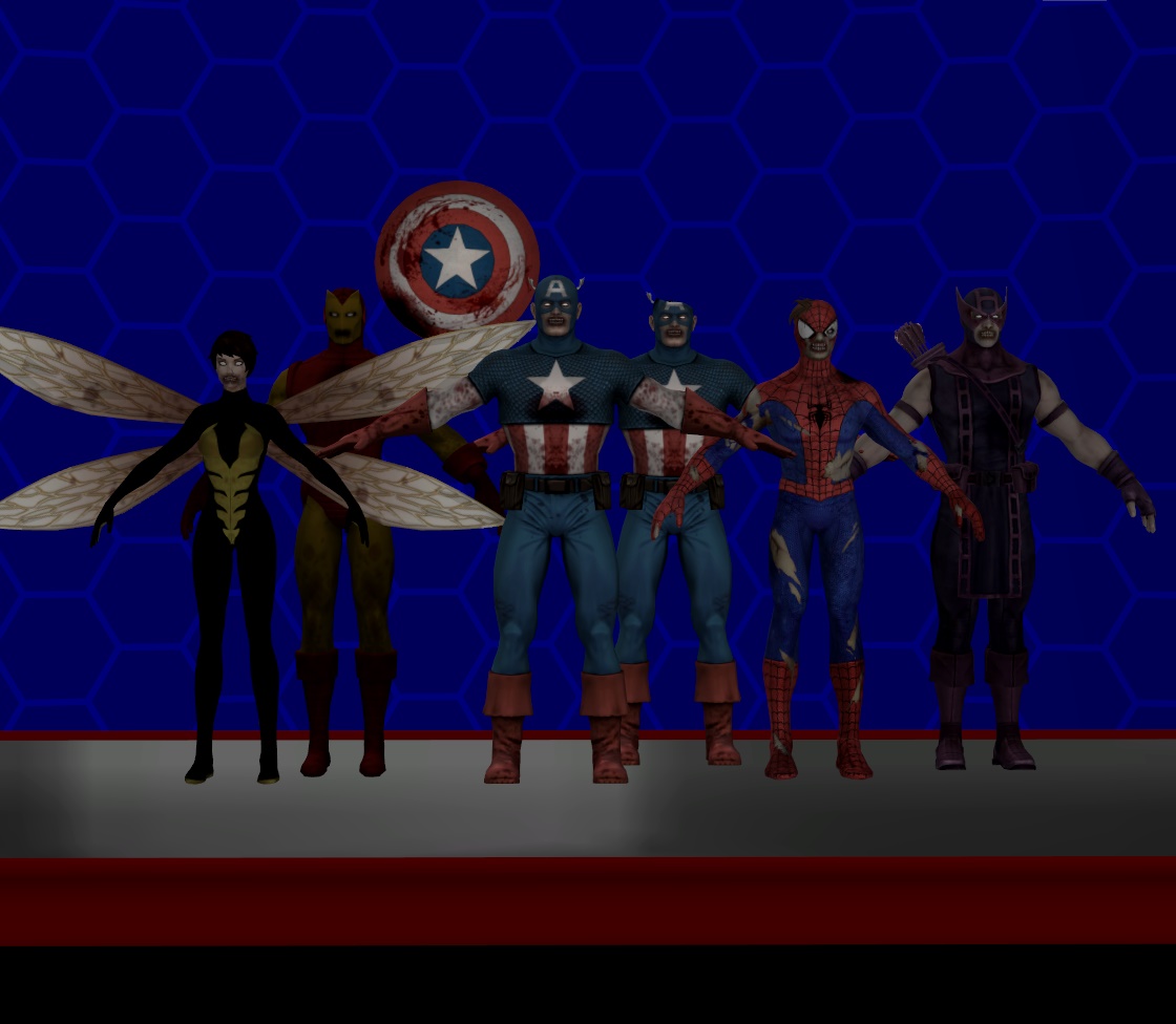 Model DL: Marvel Zombies by WOLFBLADE111 on DeviantArt