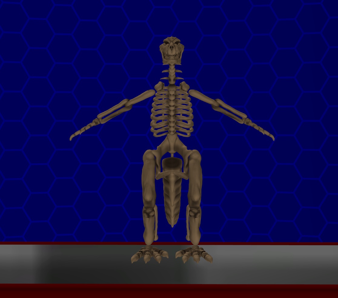 Model DL: Godzilla Skeleton by WOLFBLADE111 on DeviantArt