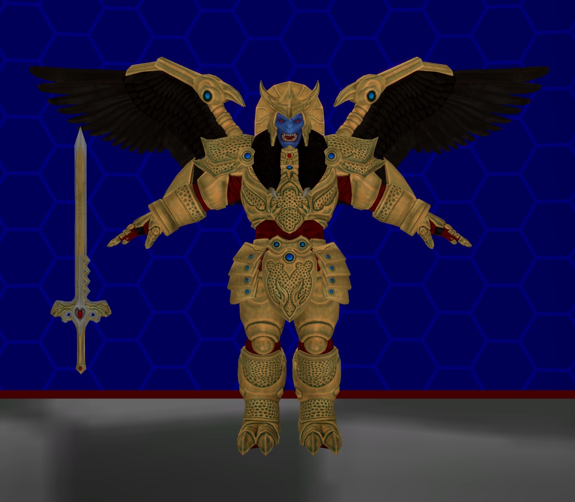 Model DL: Power Rangers BFTG Goldar by WOLFBLADE111 on DeviantArt