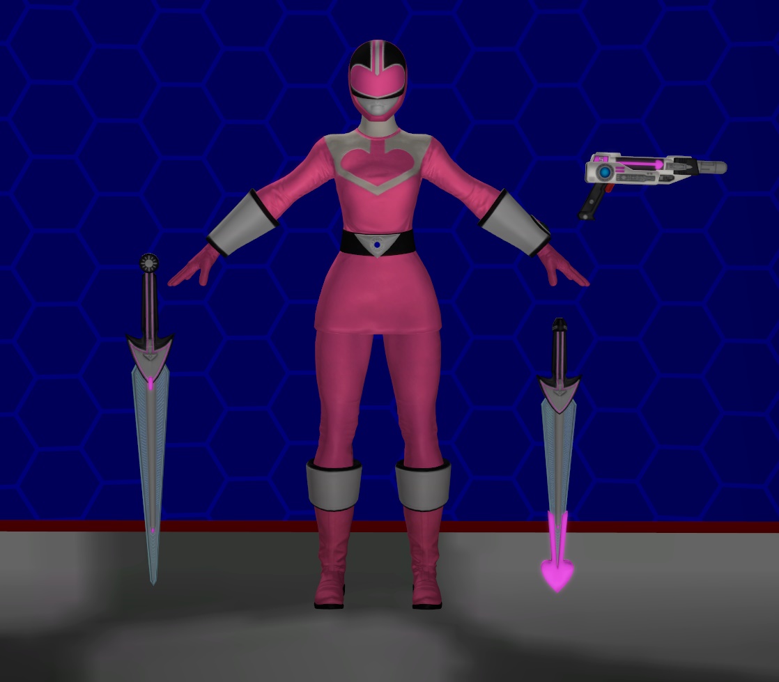 Model Dl Prbftg Time Force Pink Jen Scotts By Wolfblade111 On Deviantart