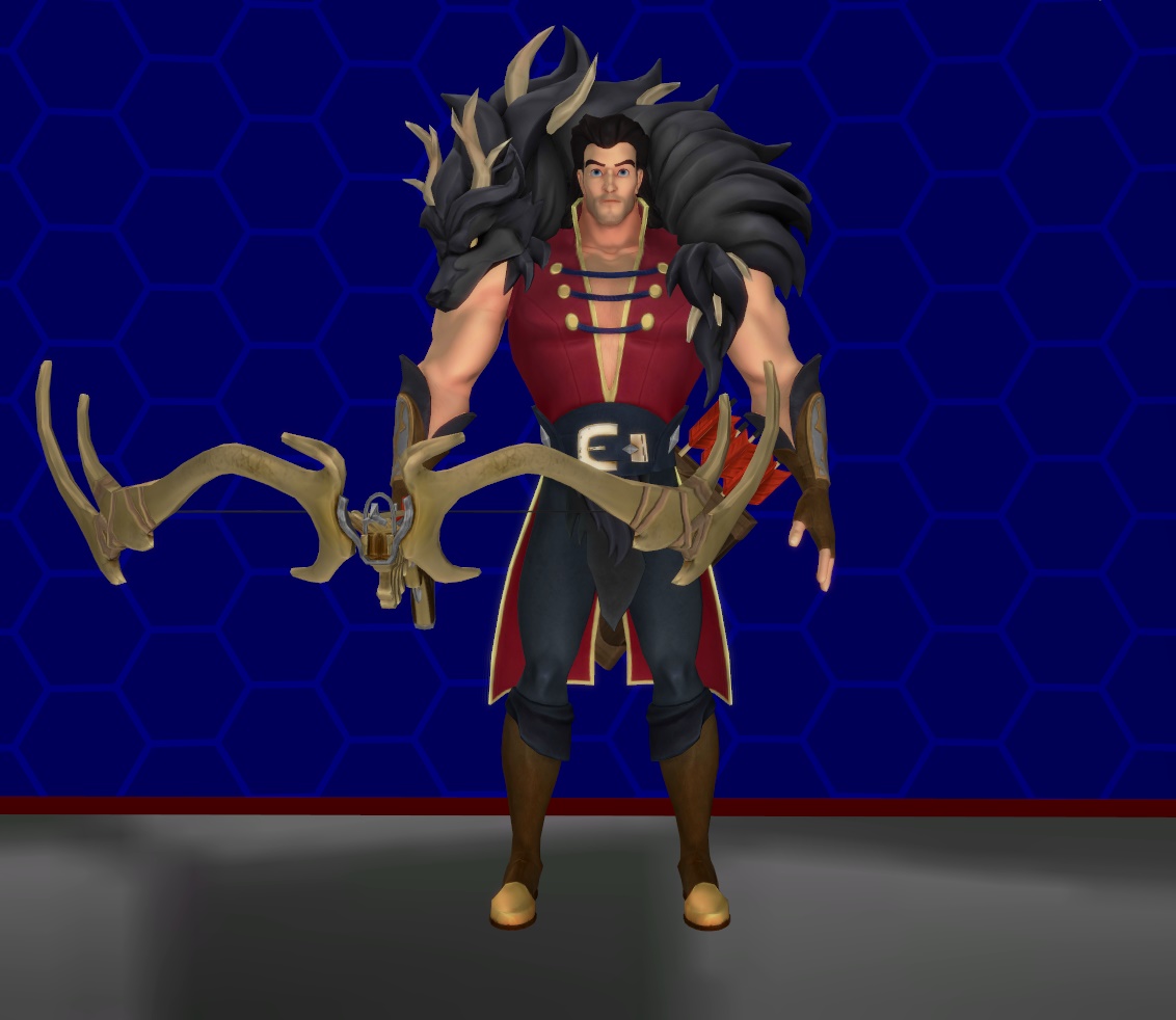 Model DL: Disney Mirrorverse Gaston by WOLFBLADE111 on DeviantArt