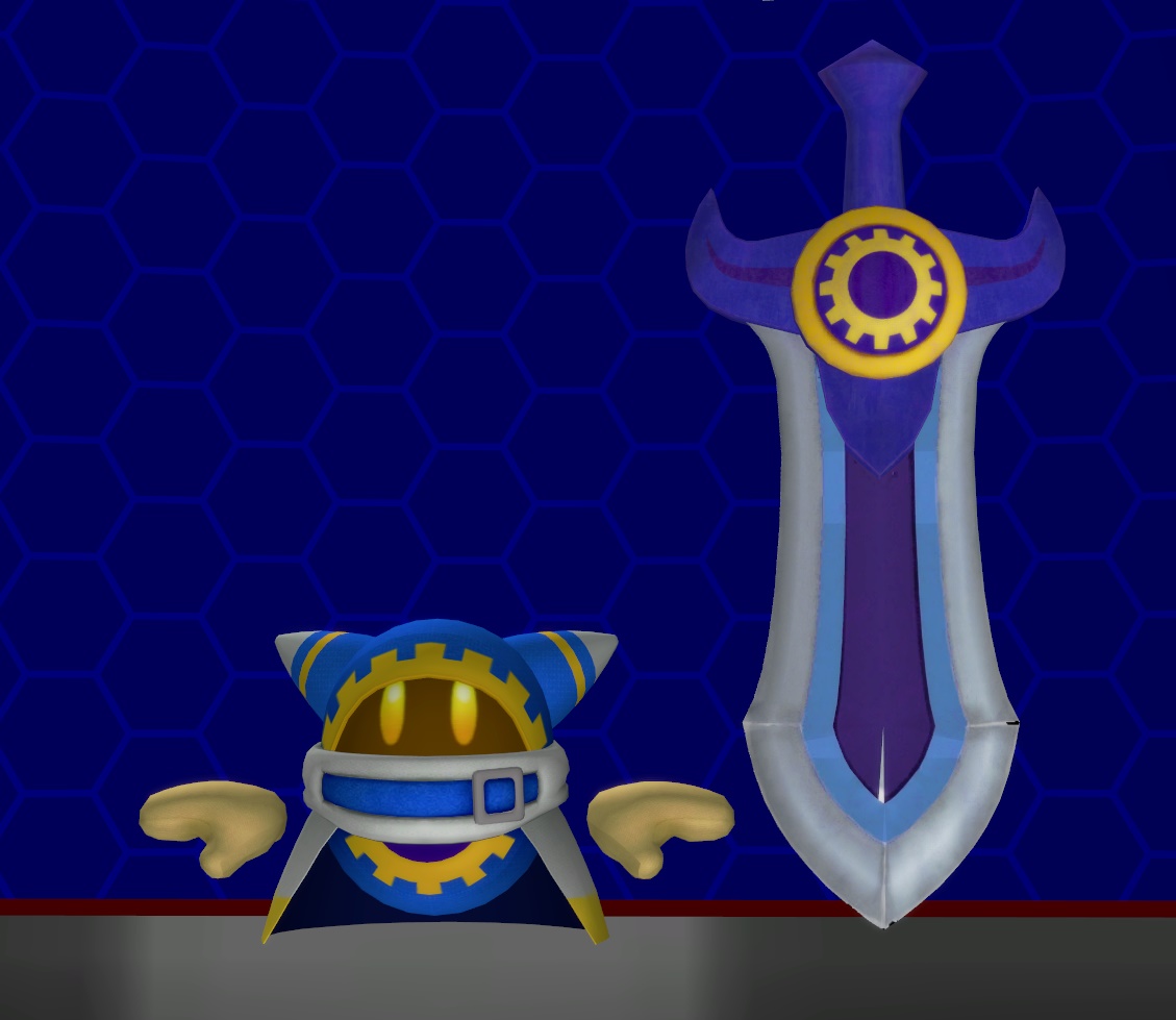 Model DL: Magolor and Ultra Sword by WOLFBLADE111 on DeviantArt