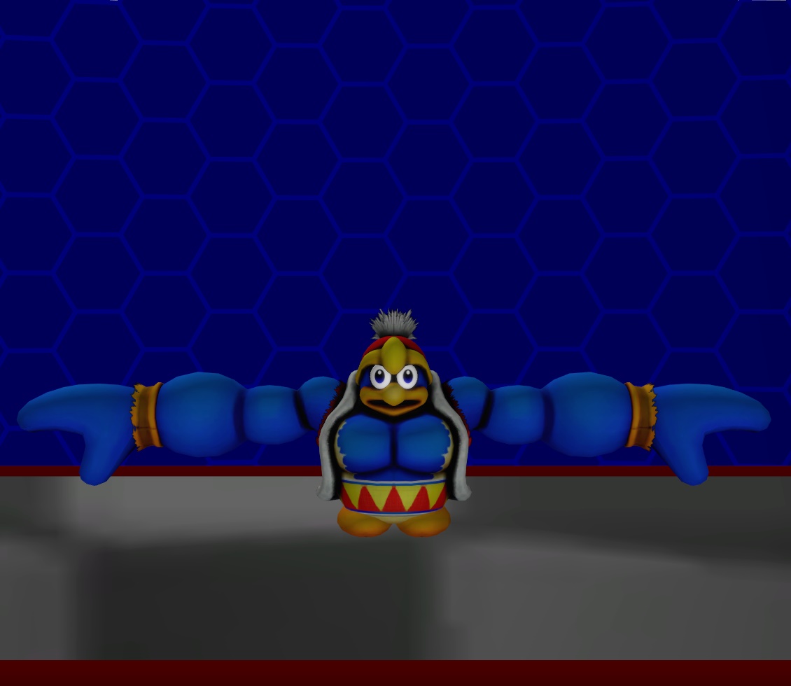 Model DL: Swole Dedede by WOLFBLADE111 on DeviantArt