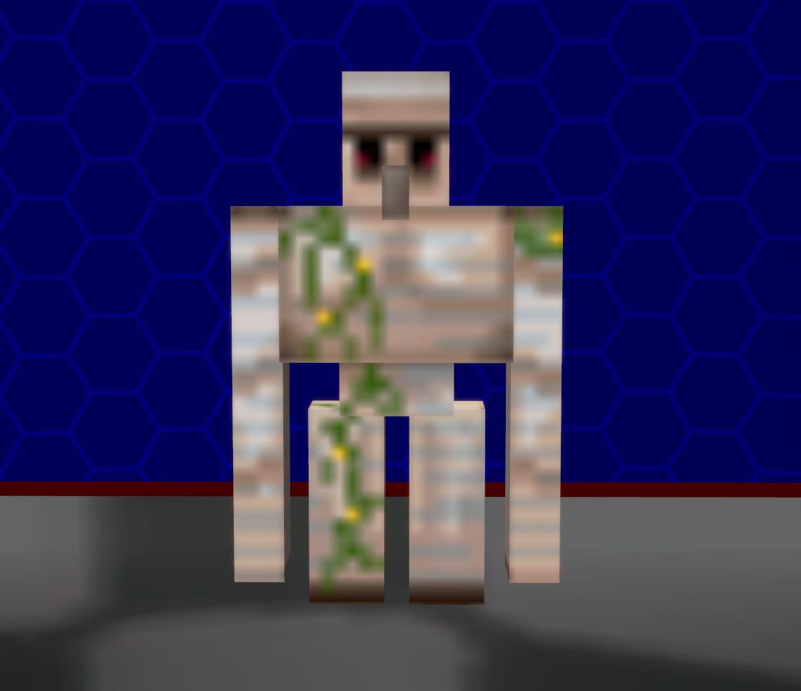 Model DL: Iron Golem by WOLFBLADE111 on DeviantArt