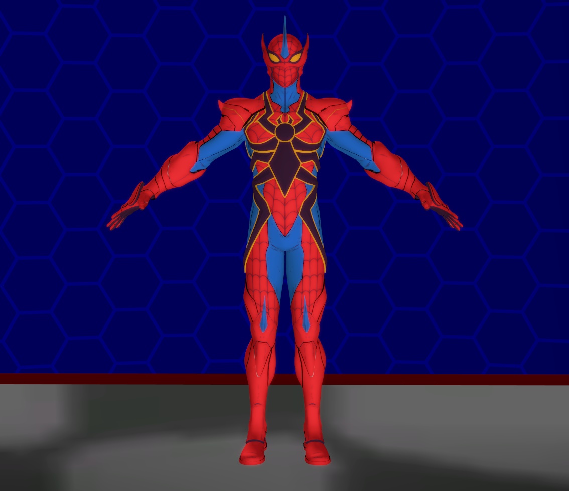 Model DL: PS4 Spider-Man Arachnid Rider Suit by WOLFBLADE111 on DeviantArt