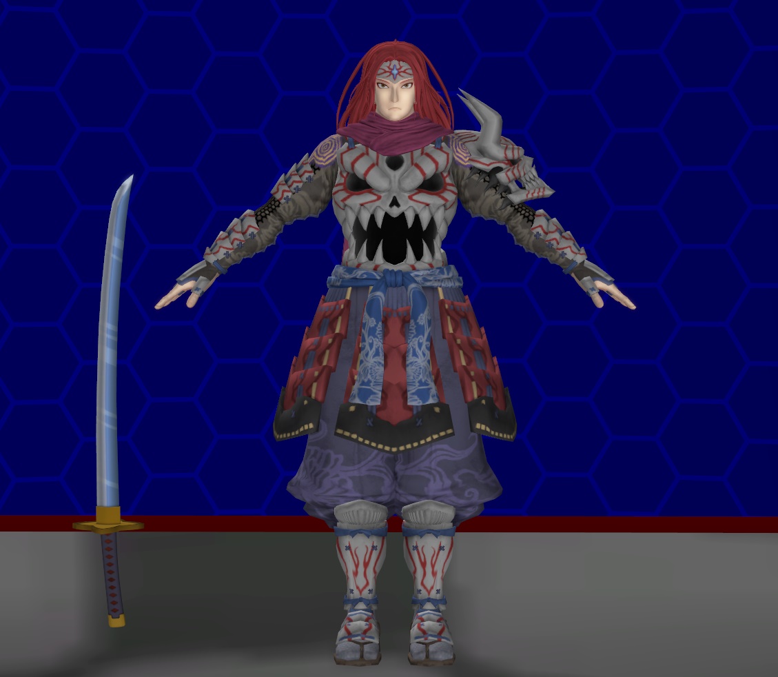 Model DL: Getsu Fuma by WOLFBLADE111 on DeviantArt