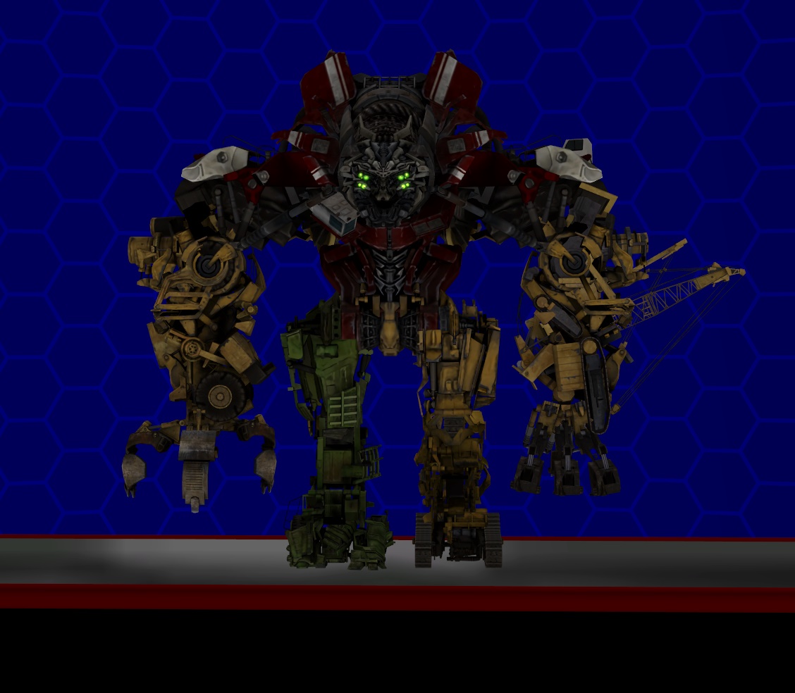 Model DL: RoTF Devastator by WOLFBLADE111 on DeviantArt