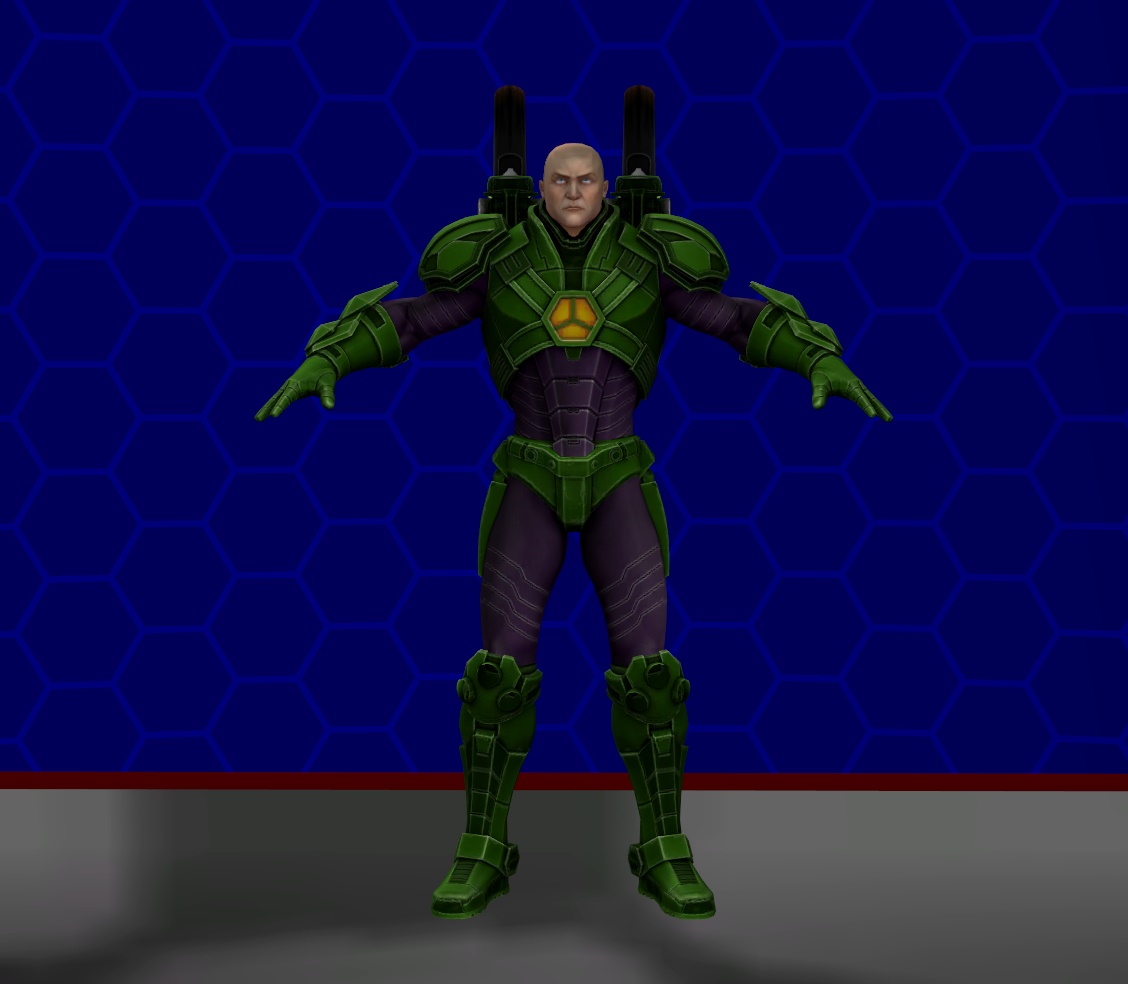 Model DL: DCUO Lex Luthor by WOLFBLADE111 on DeviantArt