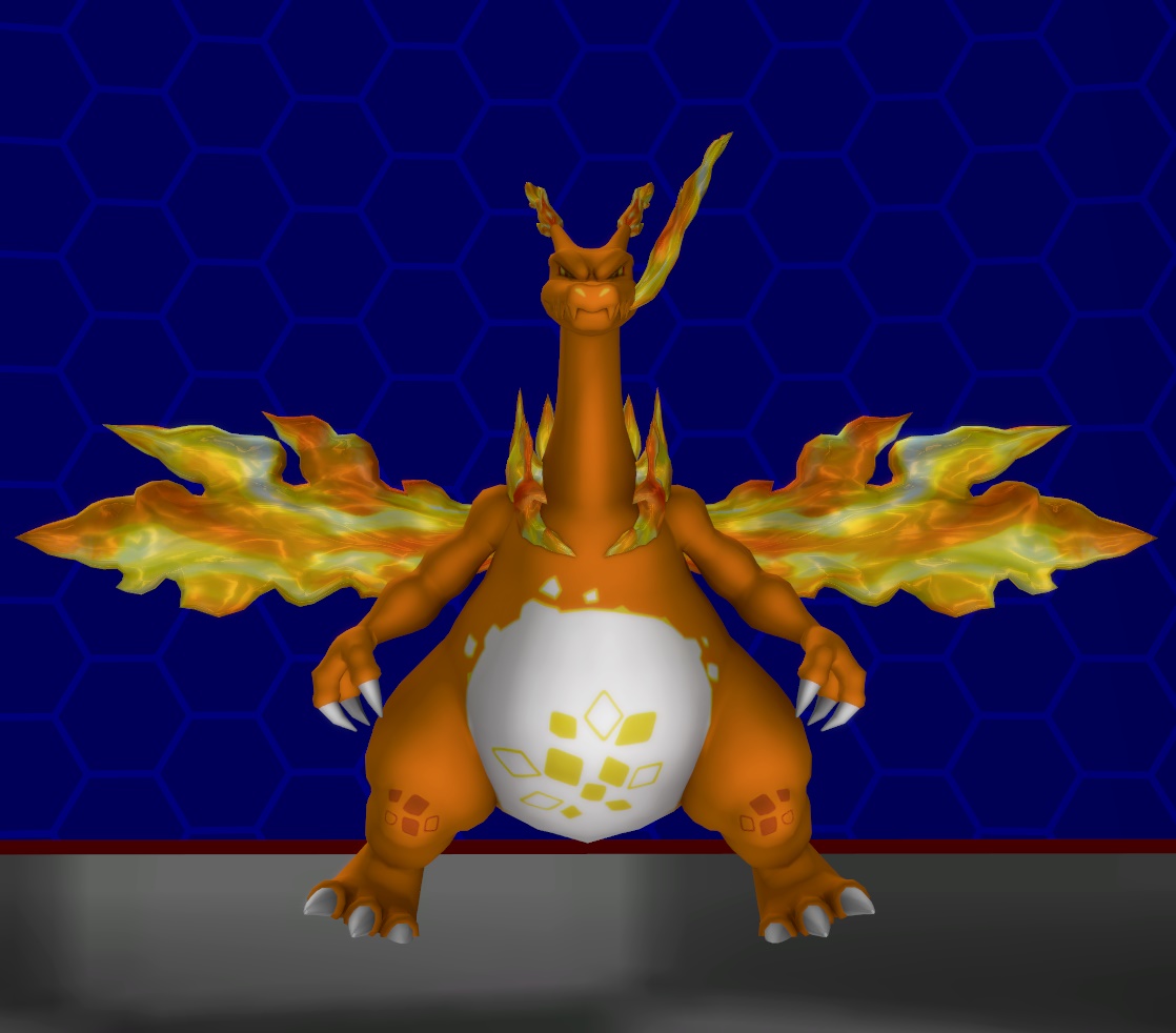 Model ReUp: Gigantamax Charizard by WOLFBLADE111 on DeviantArt