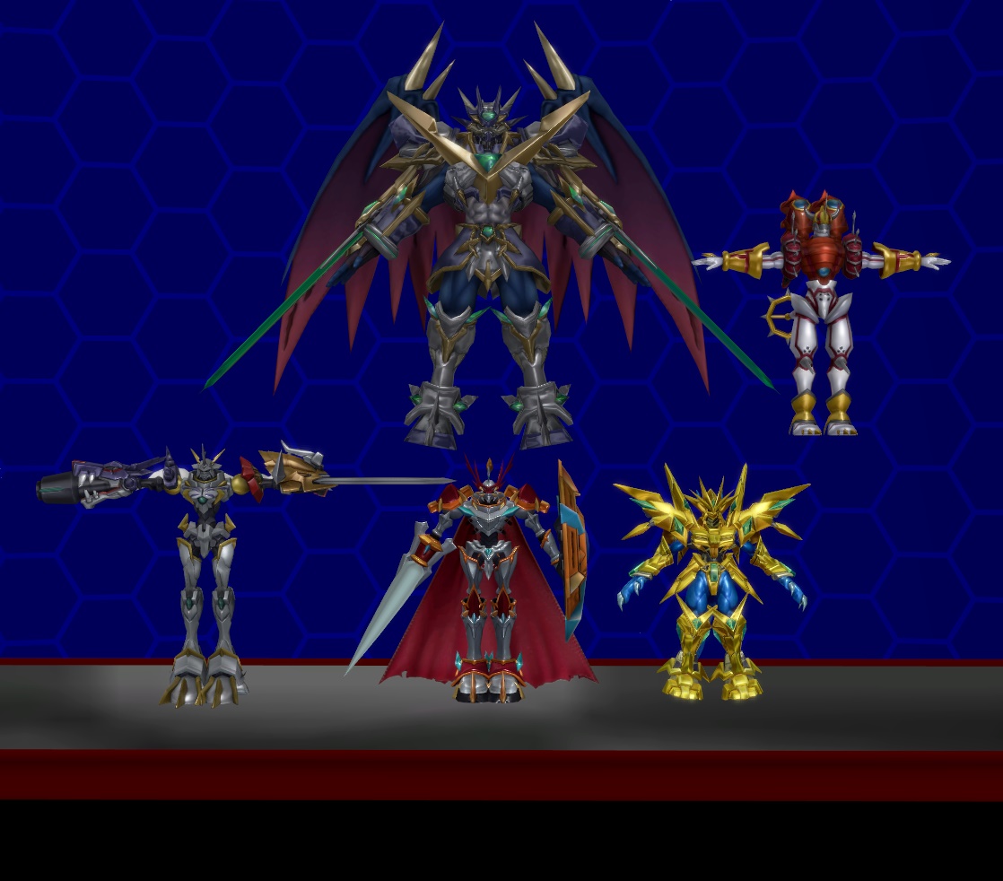 Model ReUp: Digimon Linkz Pack by WOLFBLADE111 on DeviantArt