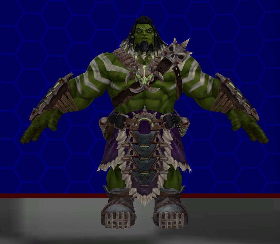 Model DL: Marvel Realm of Champions Skaar by WOLFBLADE111 on DeviantArt