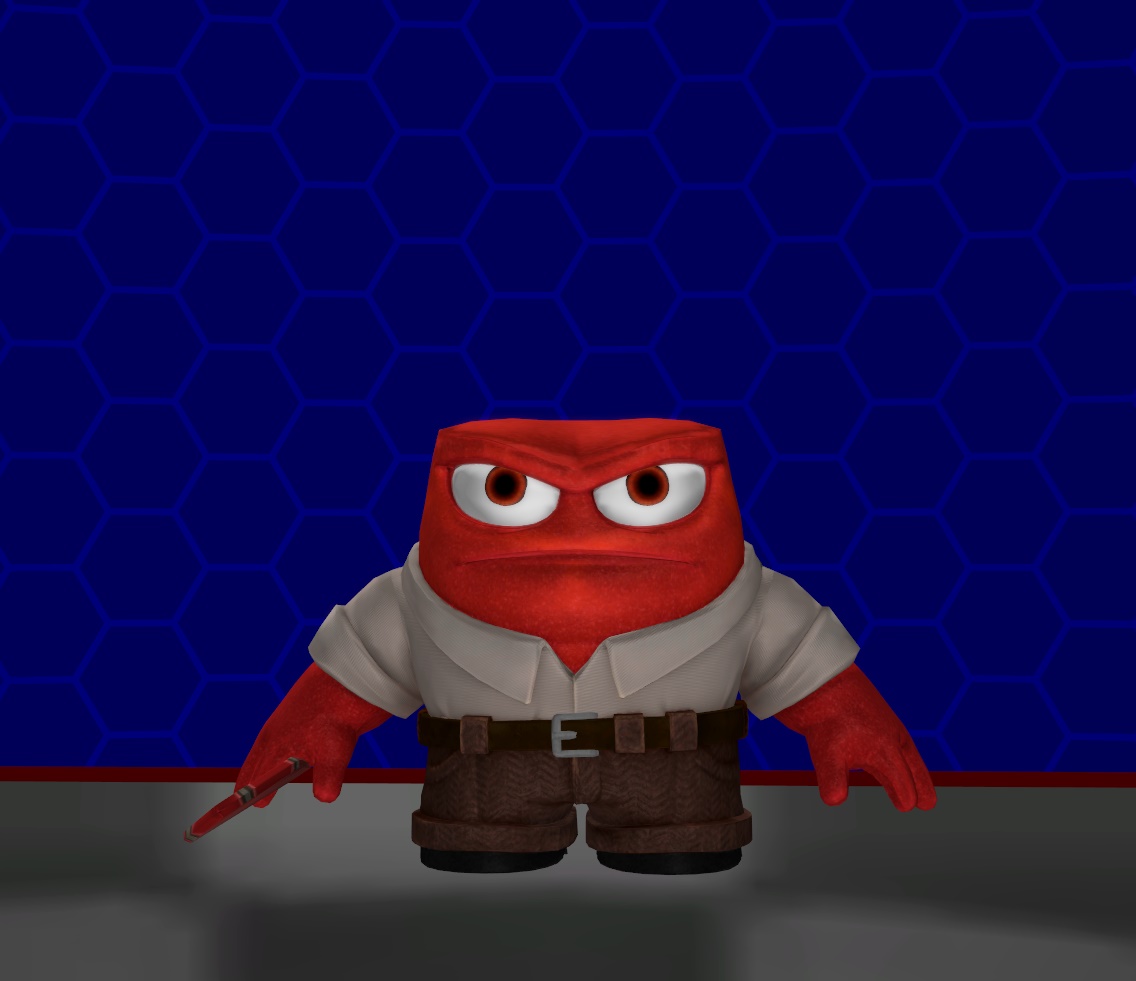 Model DL: Disney Mirrorverse Anger by WOLFBLADE111 on DeviantArt