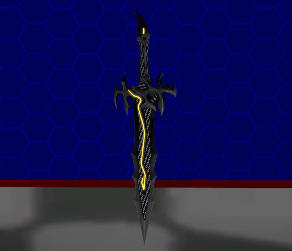 Model DL: Fortnite Omega Knight's Sword by WOLFBLADE111 on DeviantArt