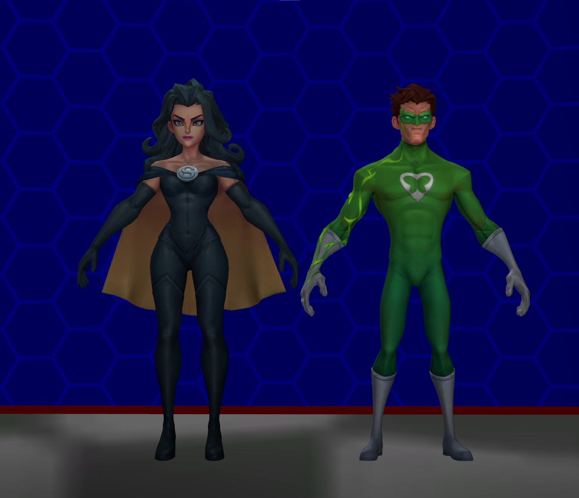 Model DL: DC World's Collide 2 Pack by WOLFBLADE111 on DeviantArt
