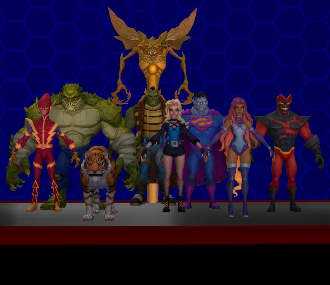 Model DL: DC World's Collide Character Pack 2 by WOLFBLADE111 on DeviantArt