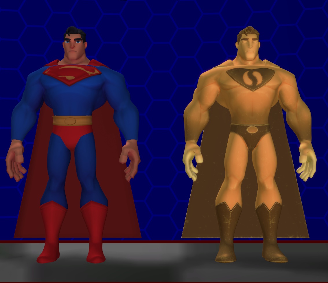 Model DL: DC Multiversus Superman Pack by WOLFBLADE111 on DeviantArt