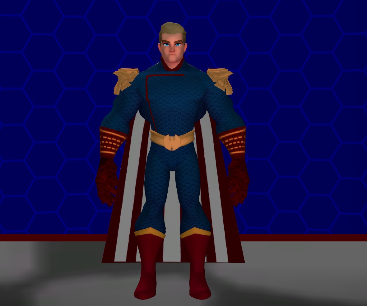 Model DL: Multiversus Mod Homelander by WOLFBLADE111 on DeviantArt