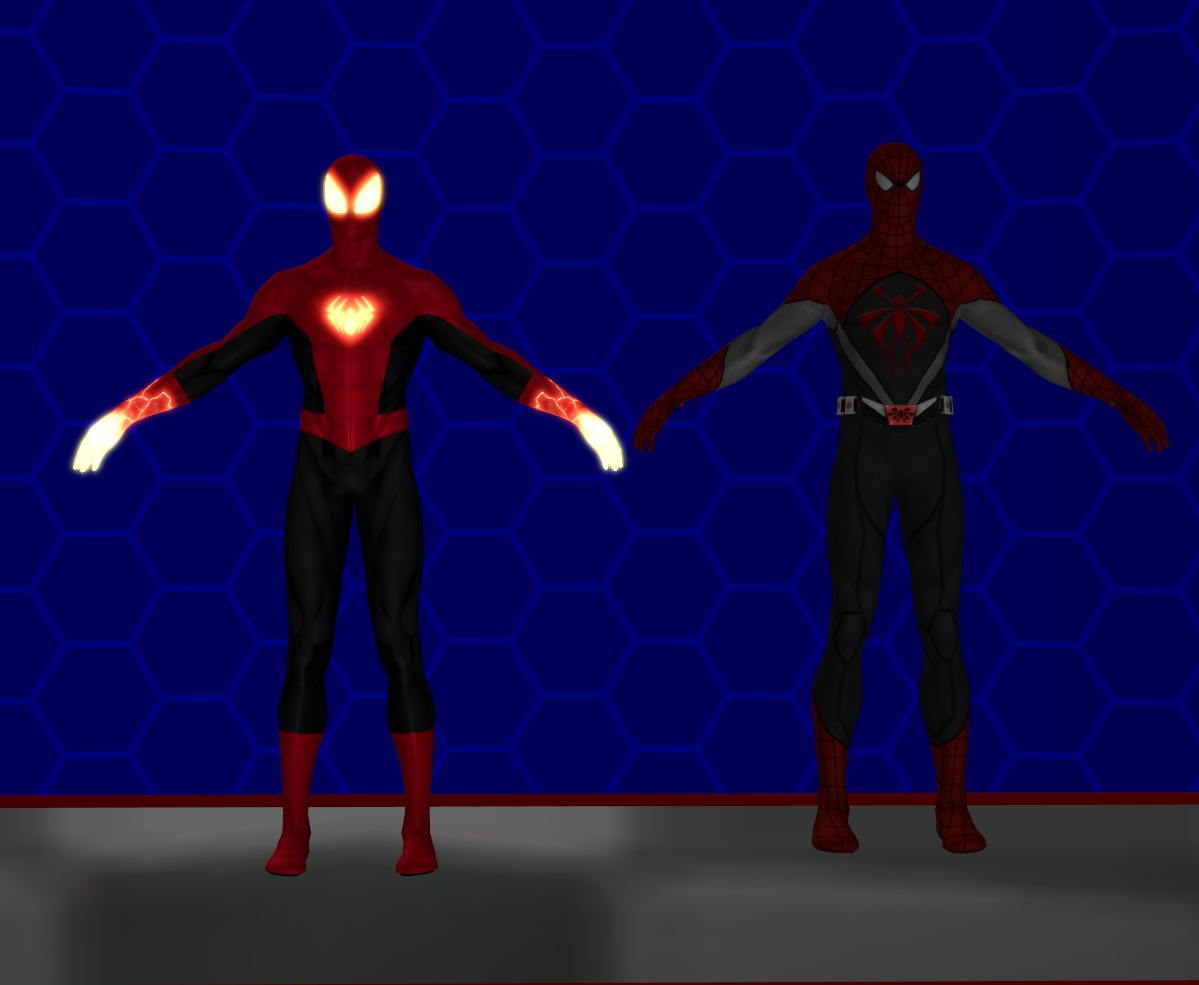 Model DL: Spider-Man Pack 4 by WOLFBLADE111 on DeviantArt