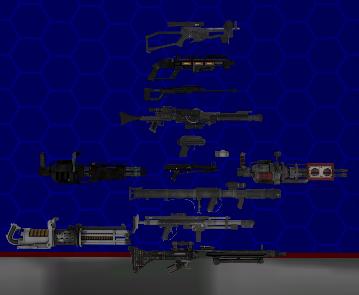 Model DL: Star Wars BF2 Weapons by WOLFBLADE111 on DeviantArt