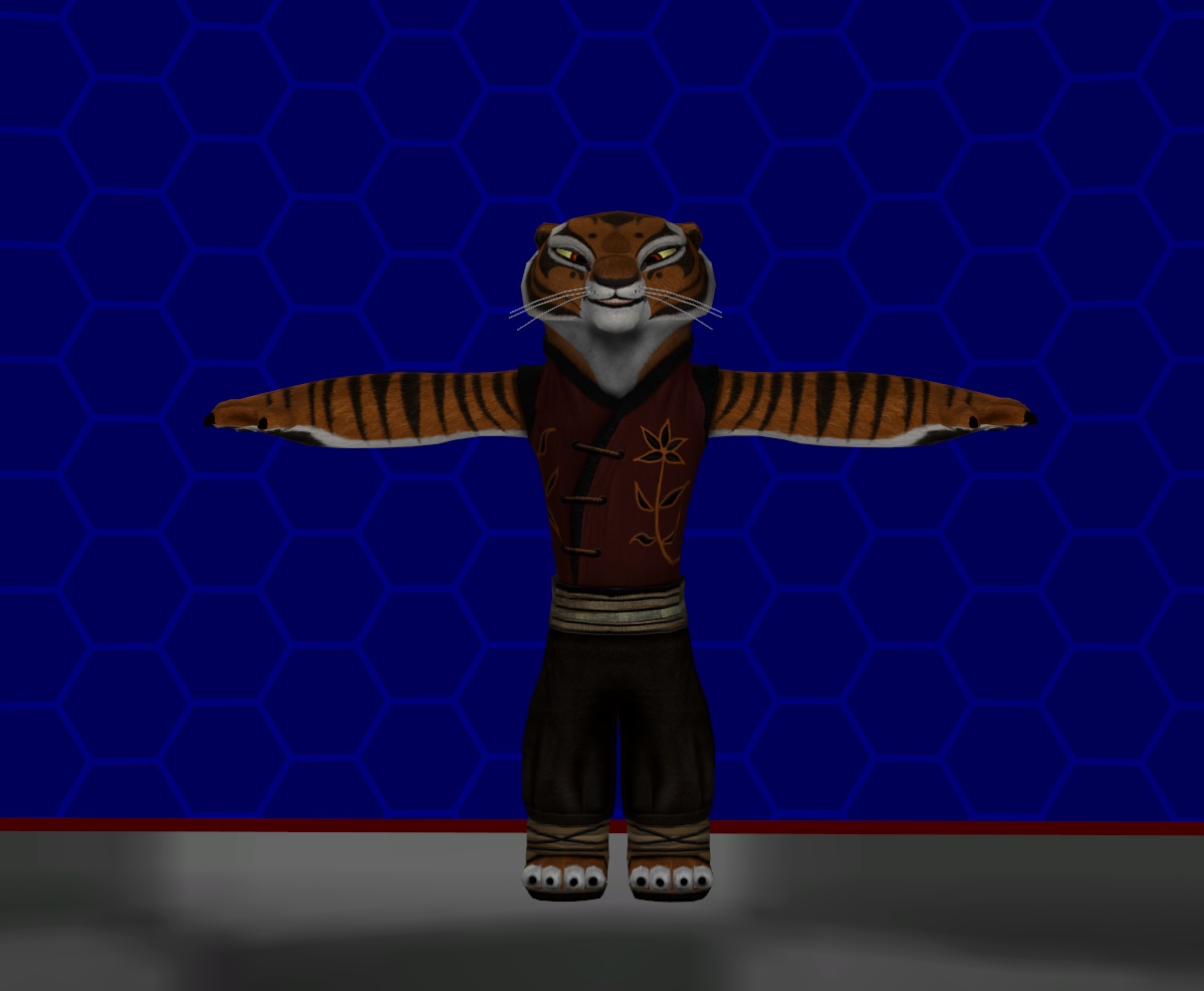 Model DL: Tigress by WOLFBLADE111 on DeviantArt
