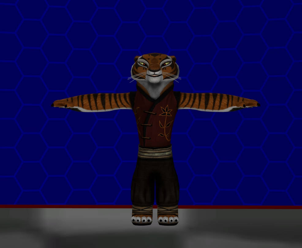 Model DL: Tigress by WOLFBLADE111 on DeviantArt