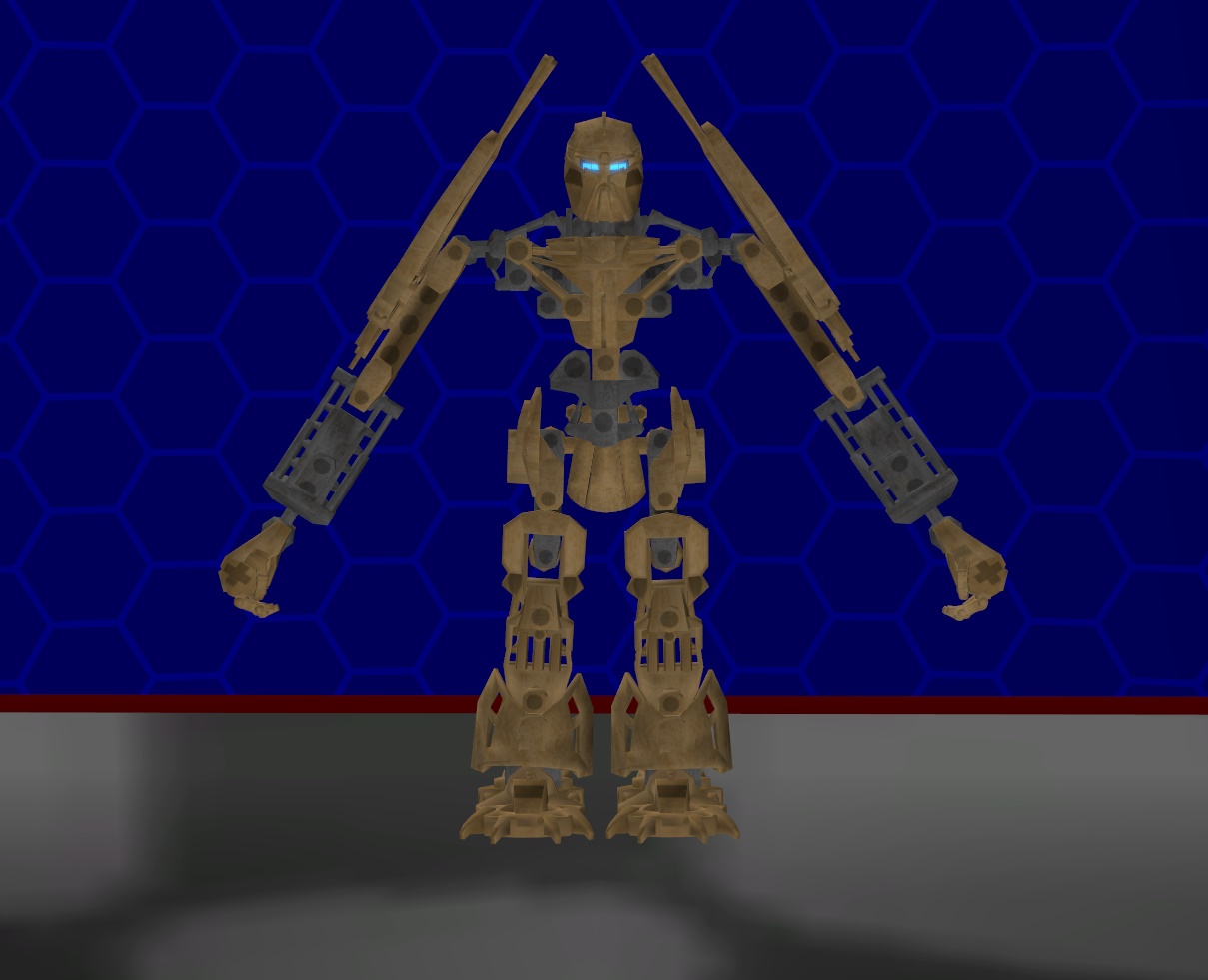 Model DL: Mata Nui by WOLFBLADE111 on DeviantArt